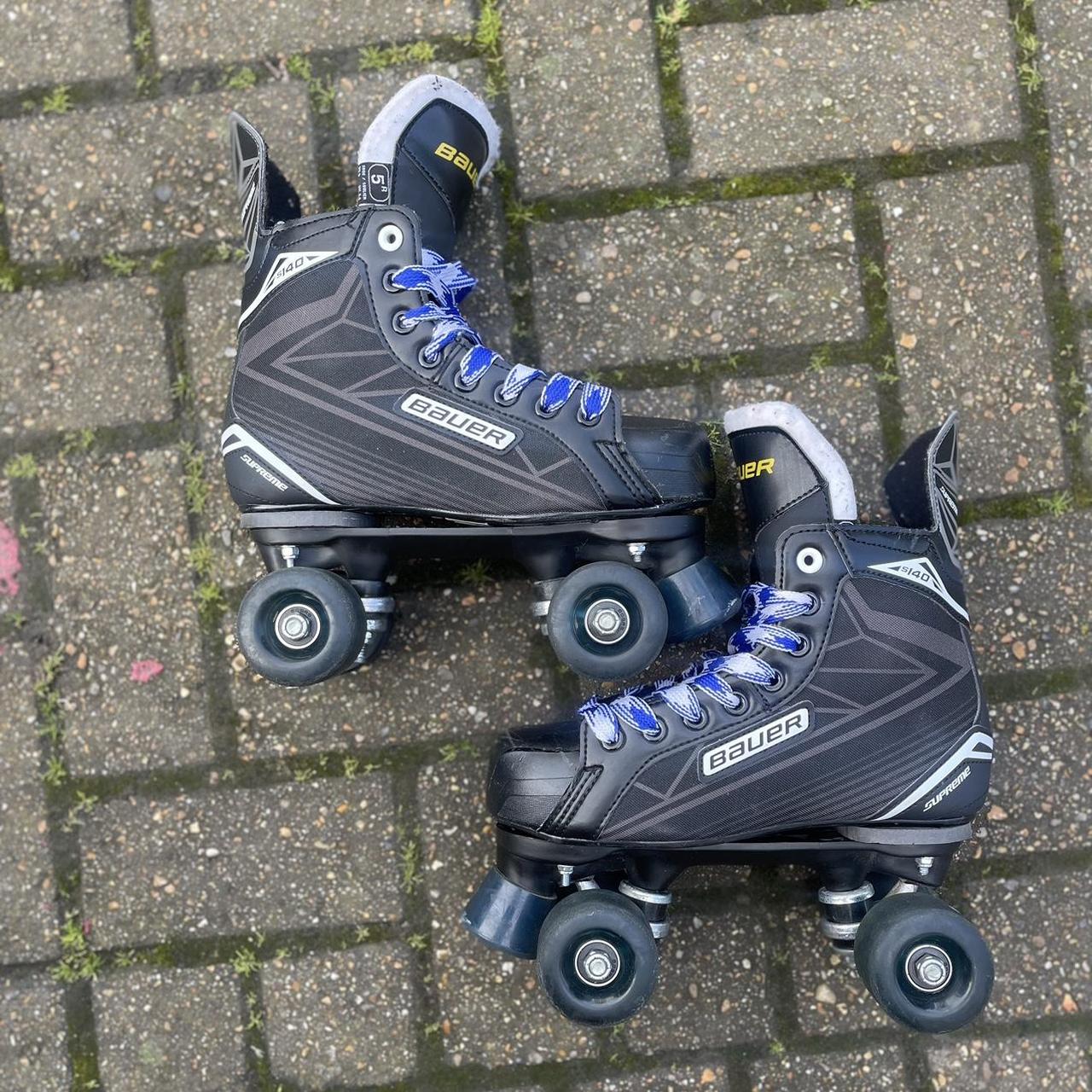 UK5 Bauer s140 supremes Quad roller skates #bauer... - Depop