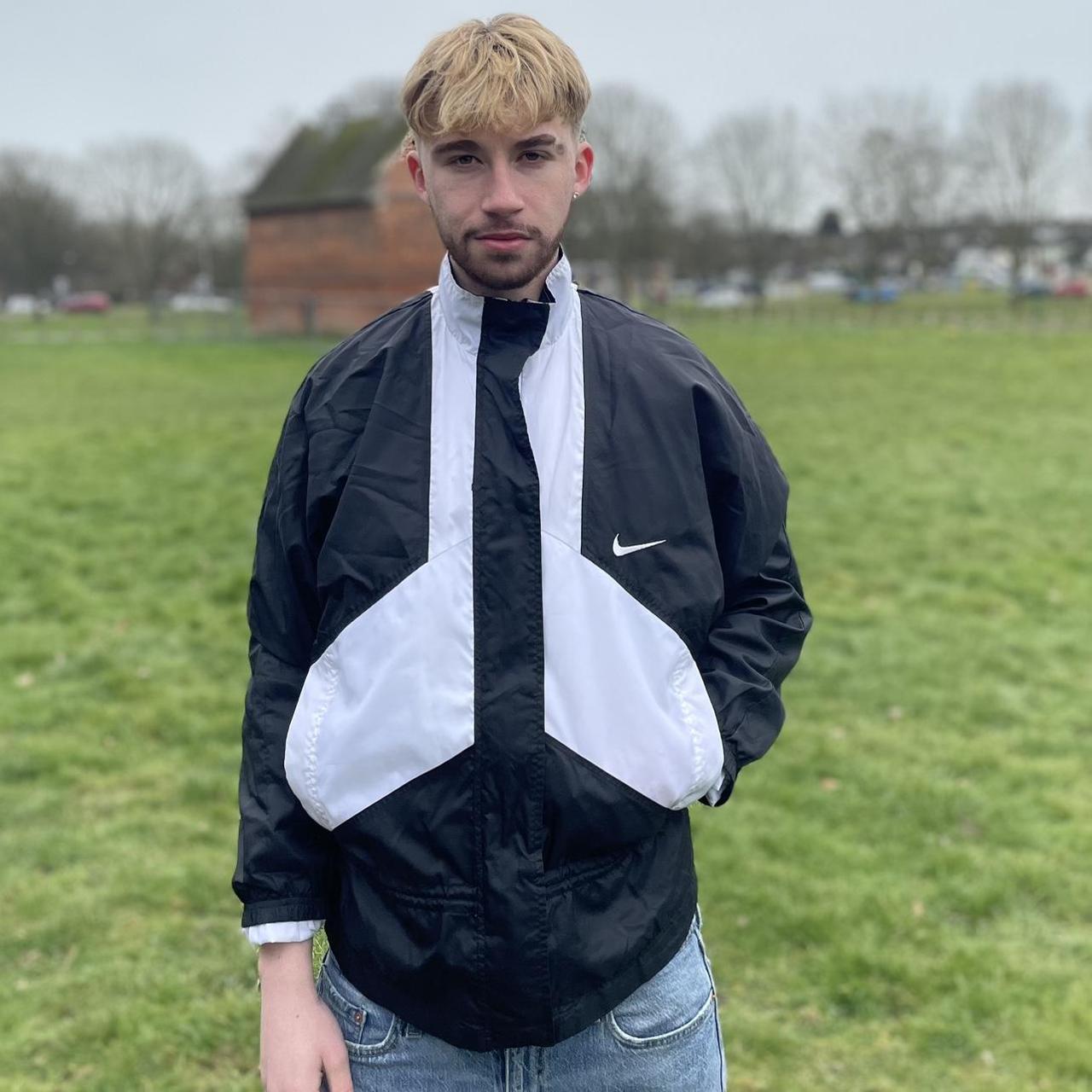 rare vintage nike jacket 🙋‍♂️🙋‍♂️🙋‍♂️ size - medium hardly... - Depop