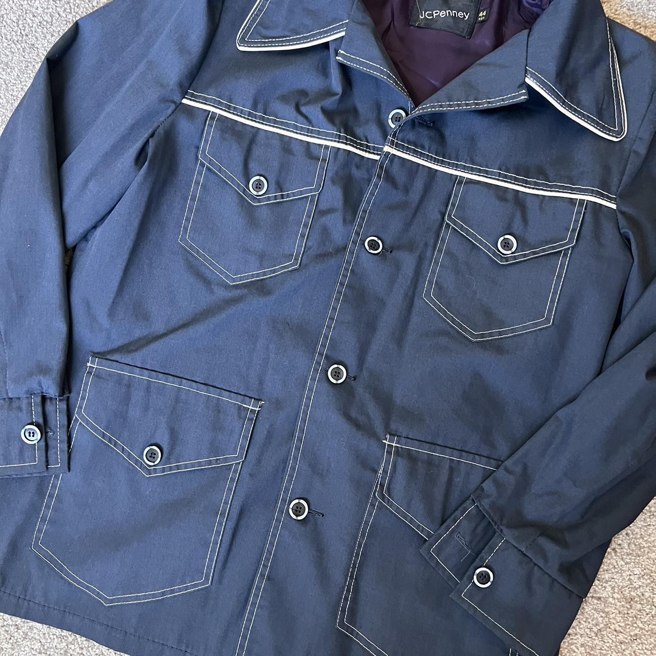 gorgeous sailor style vintage jc penny jacket size... - Depop