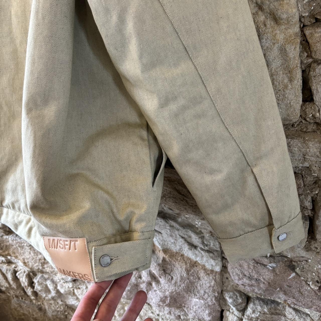 XXL cream MSFT jacket, bought brand new, never been... - Depop