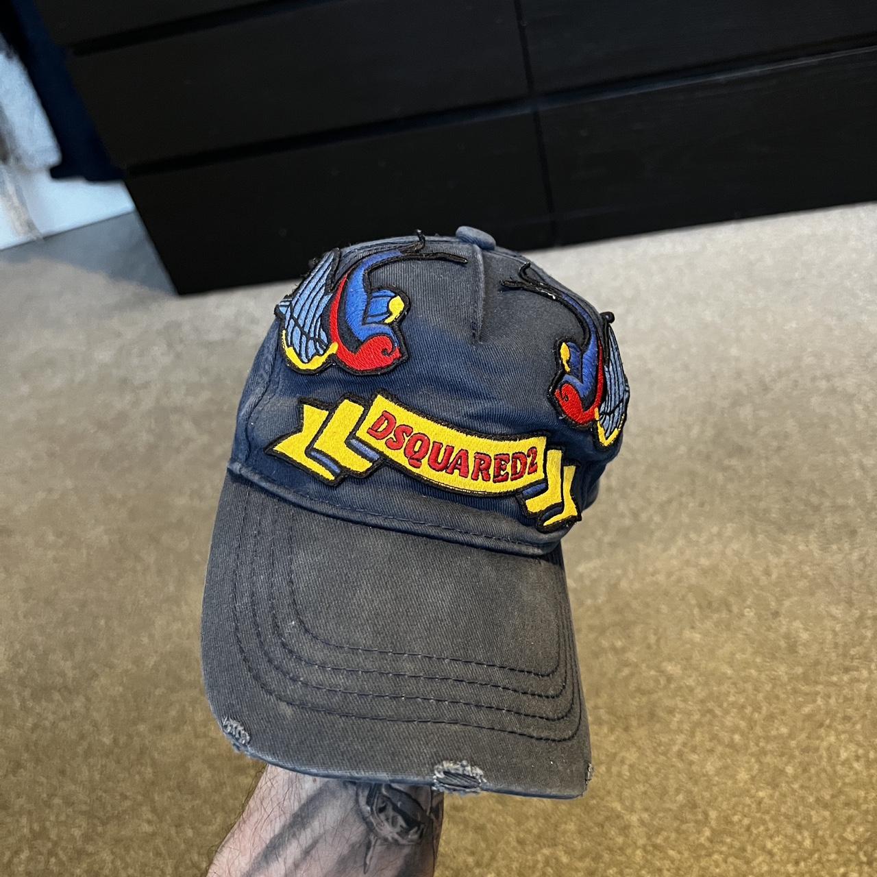Faded dsquared hat Used condition 6/10 - Depop