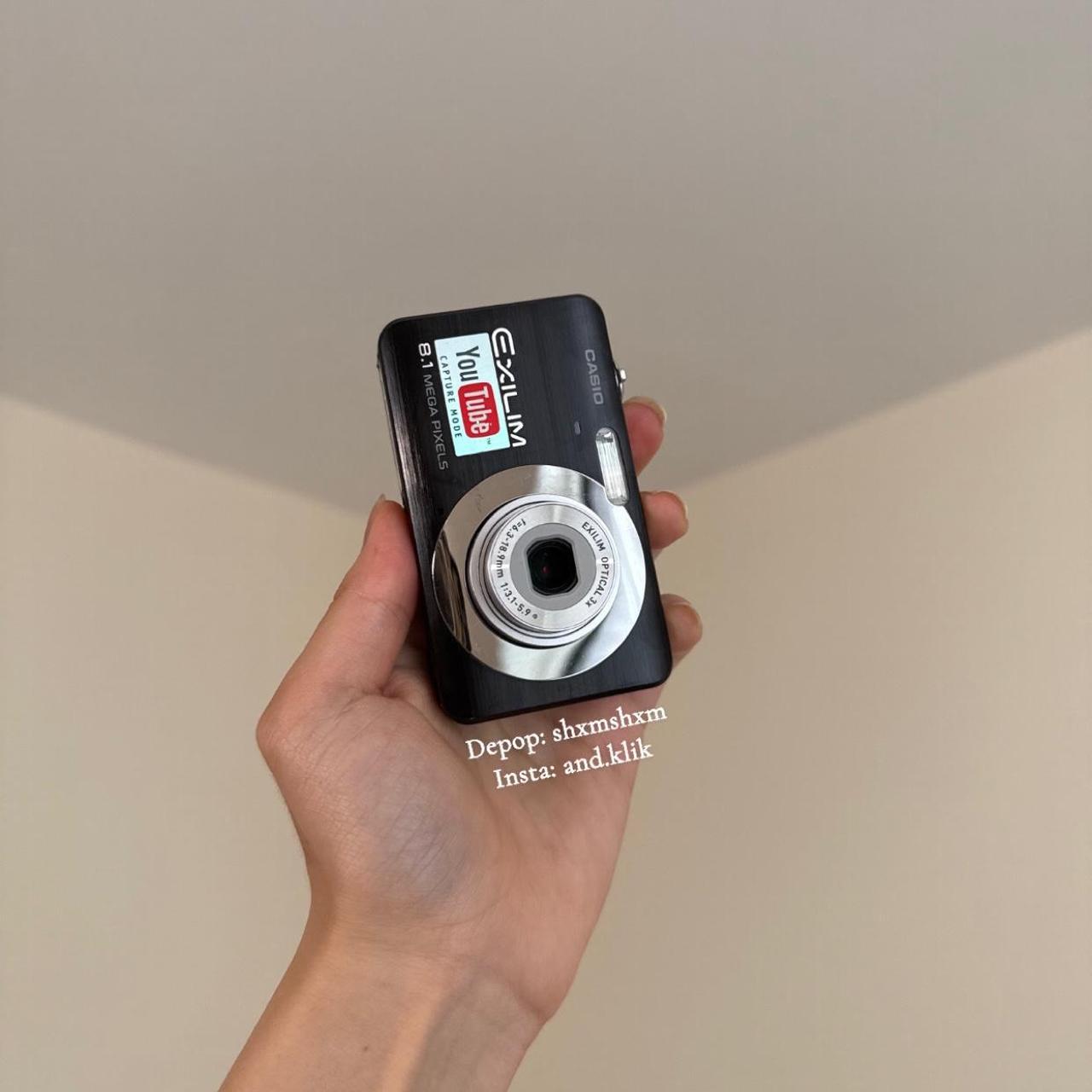 Casio Exilim EX-Z80 8.1MP Digital Camera in Black... | Depop