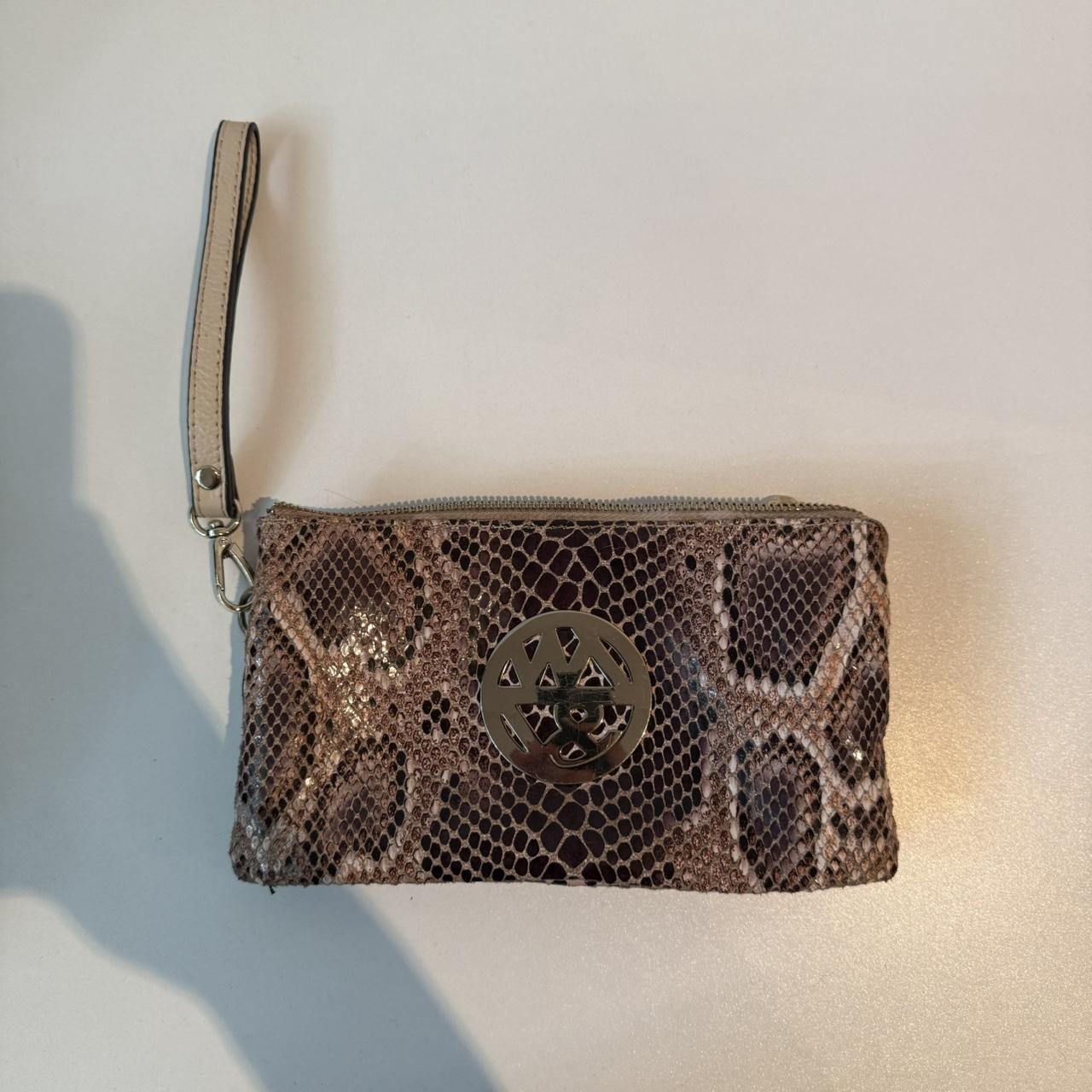 WILLOW&ZAC genuine leather snake print purse Good... | Depop