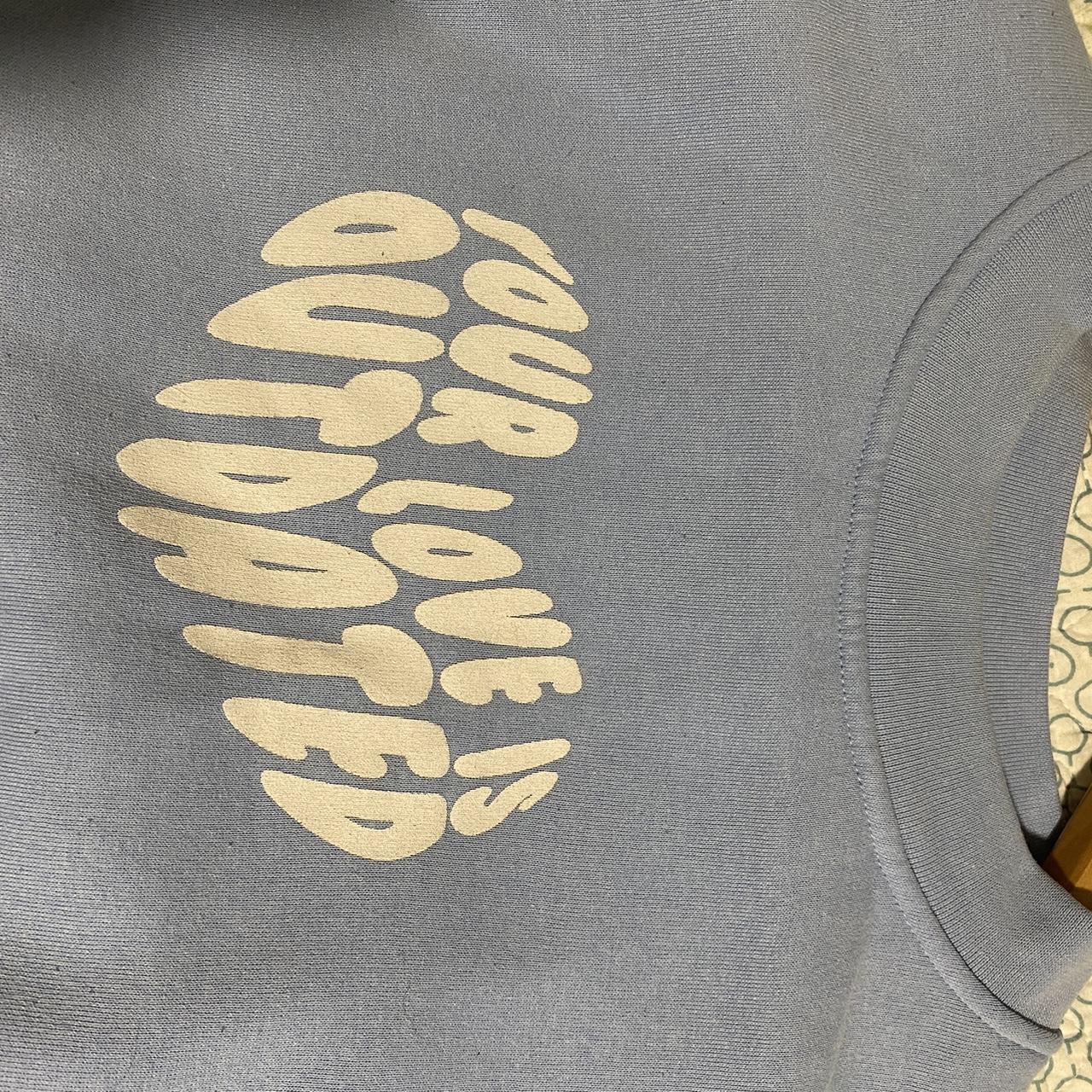 OUTDATED your love is outdated sweatshirt Size... - Depop