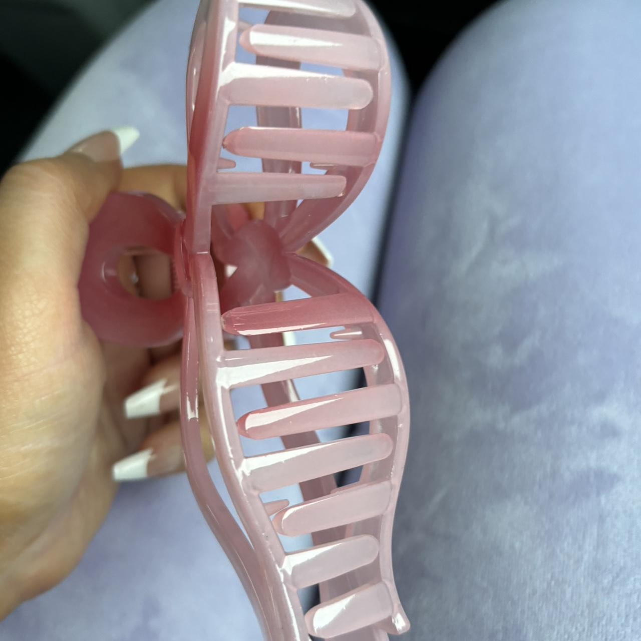 oversized bow hair clip 🎀 coquette, bow hair clip,... - Depop