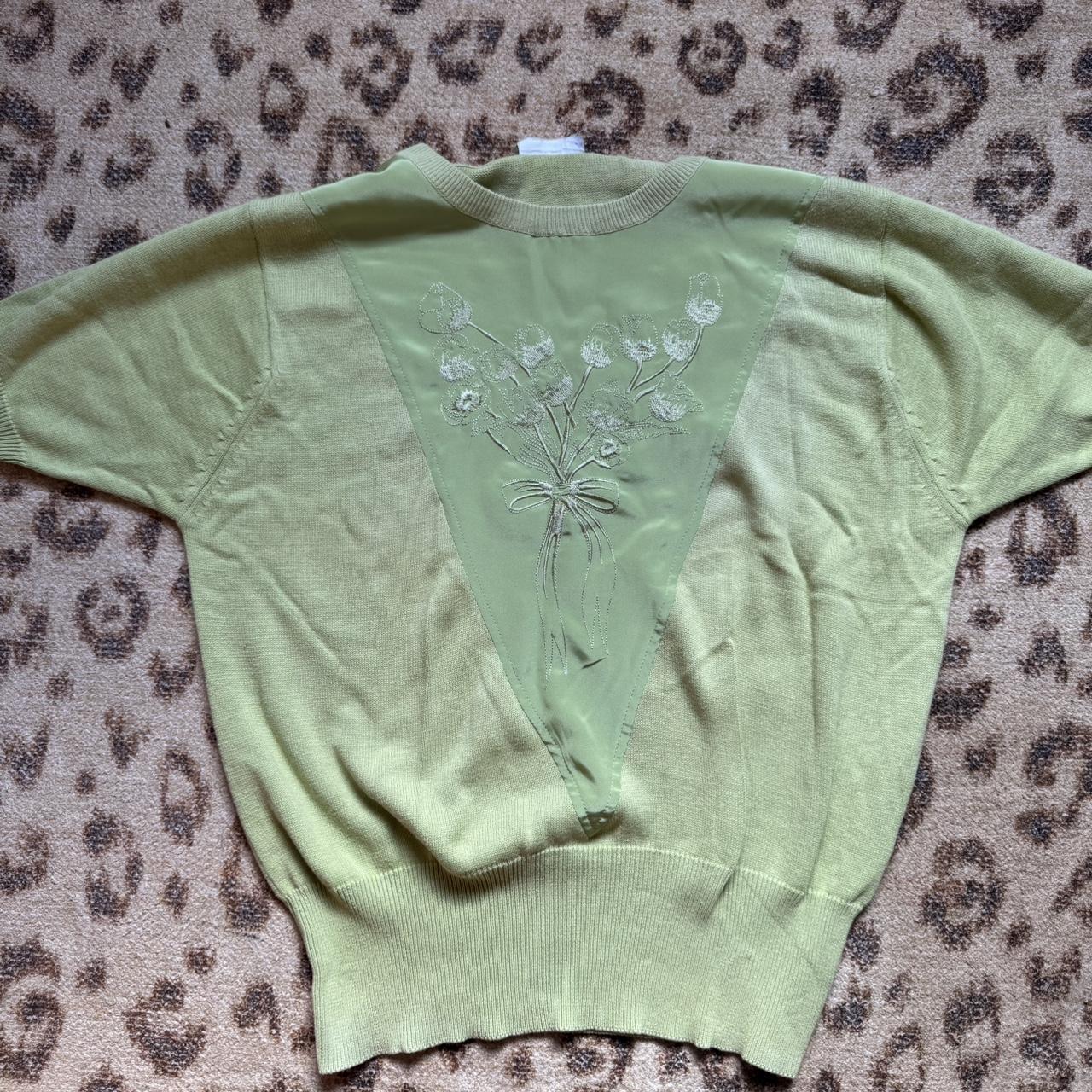 Jacques Green vintage floral cinched flattering... - Depop