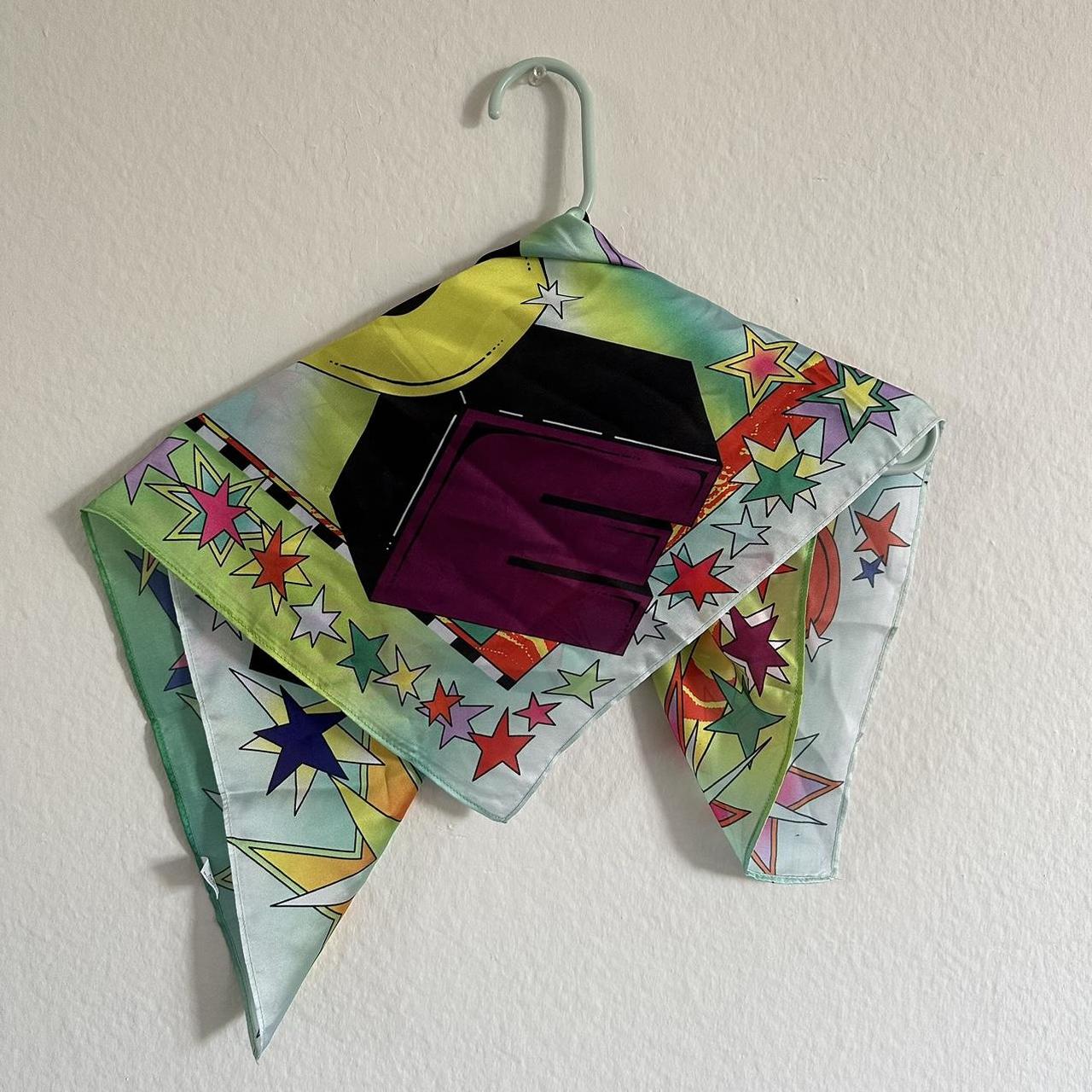 Parade Multi Colored Scarf - One Size one tiny... - Depop