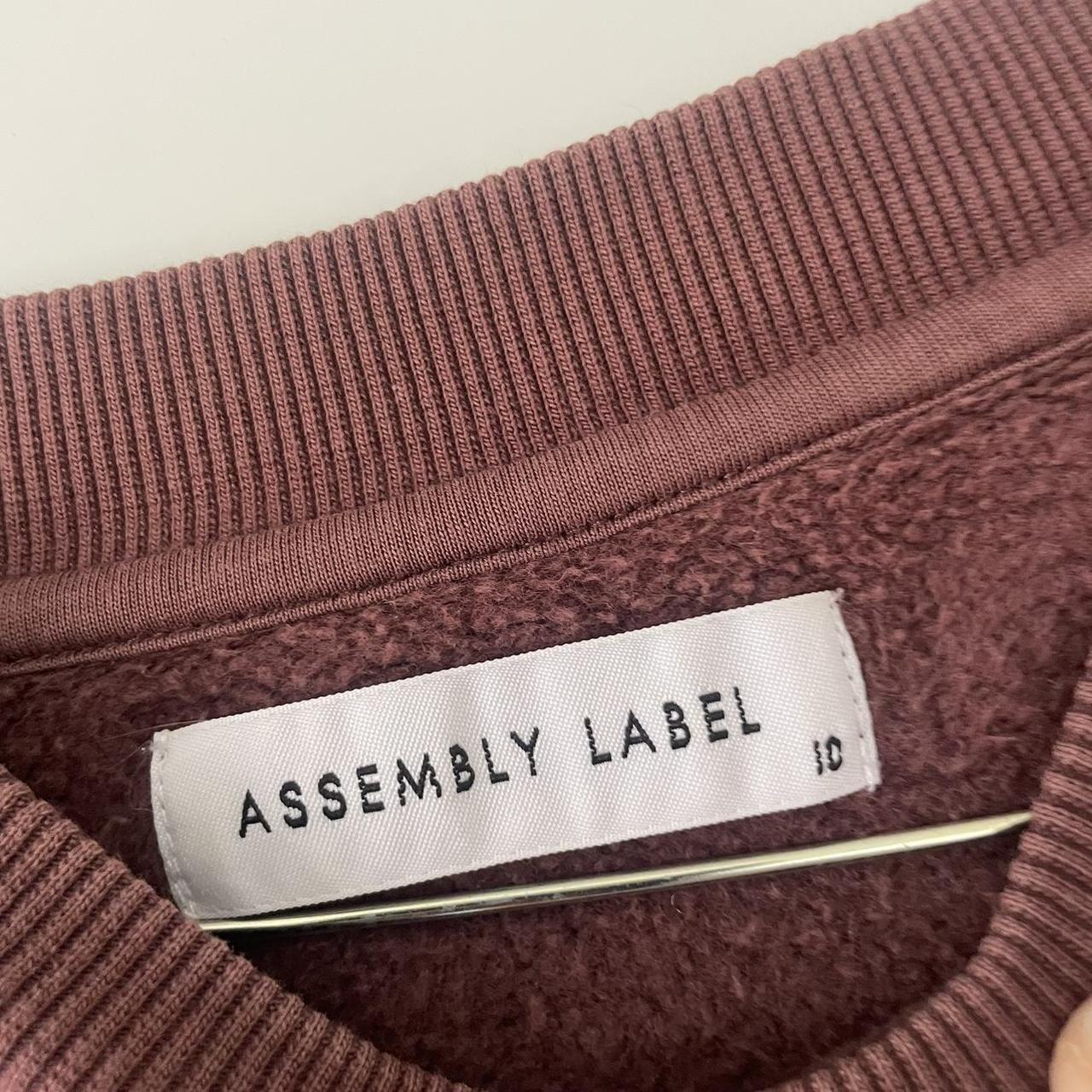 Assembly Label Chocolate Brown Jumper Worn - good... - Depop