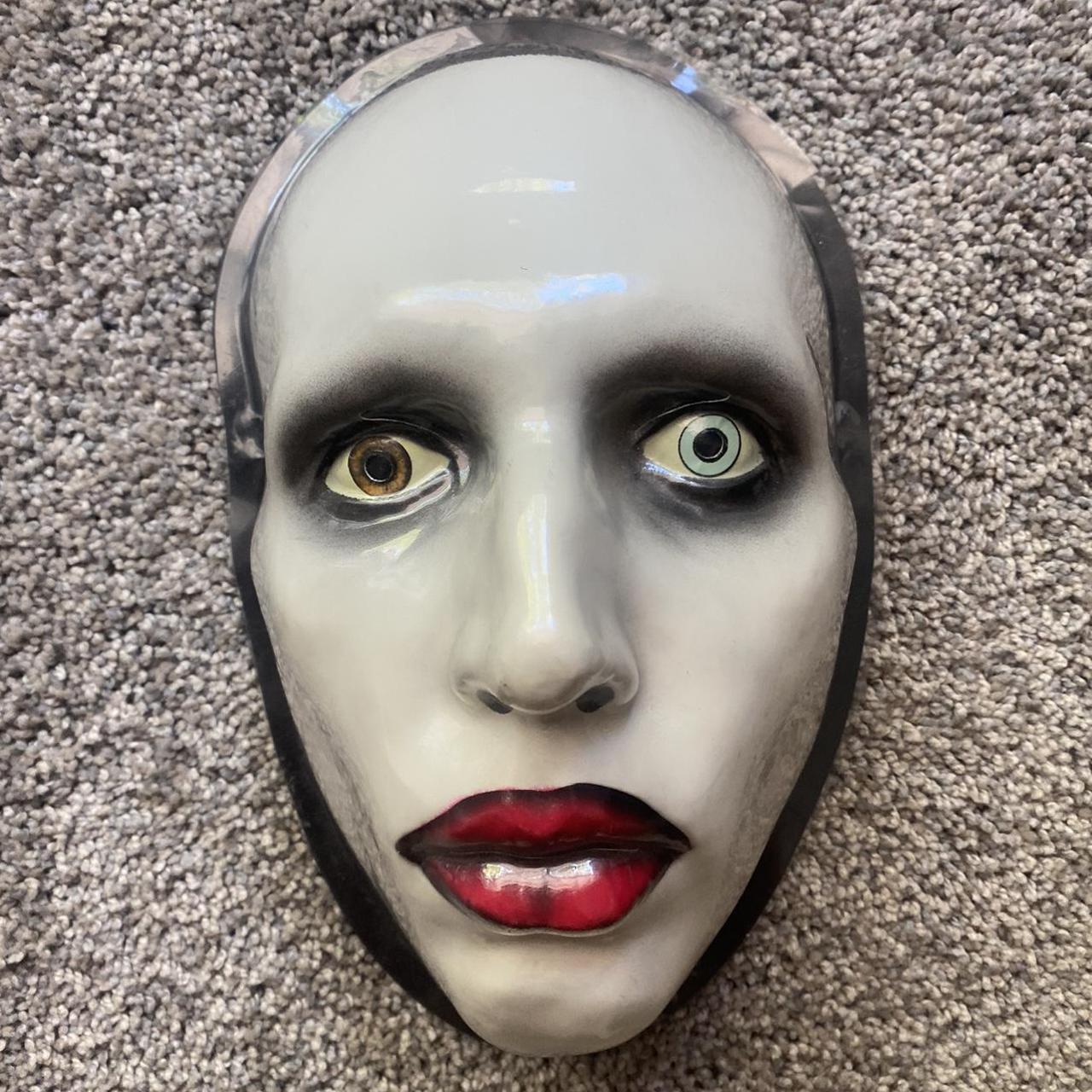 Marilyn Manson VIP Mask RARE OFFER UP Check my... - Depop