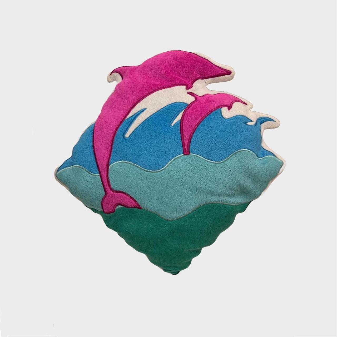 Pink Dolphin Waves Logo Pillow. 1/50 exclusive OG... - Depop