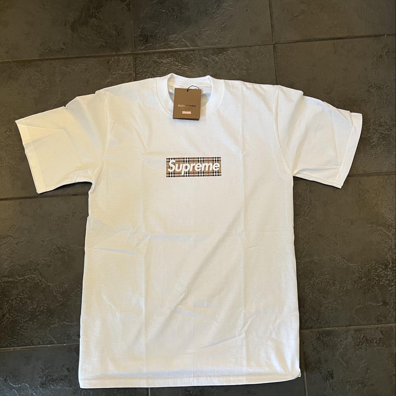 Supreme x Burberry Box Logo Size Small Open to... - Depop