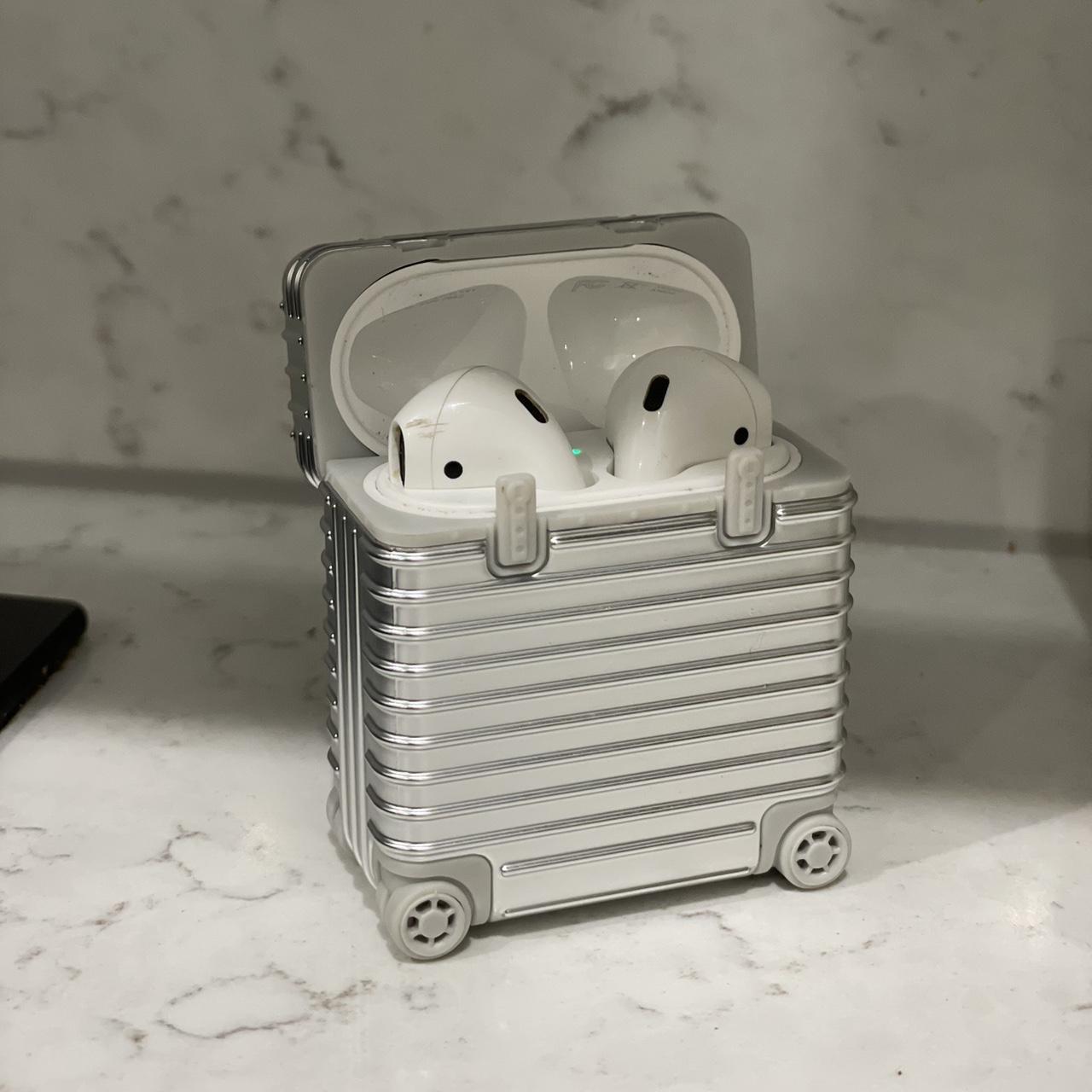 Custom Rimowa Suitcase Style AirPods Case Have you... - Depop
