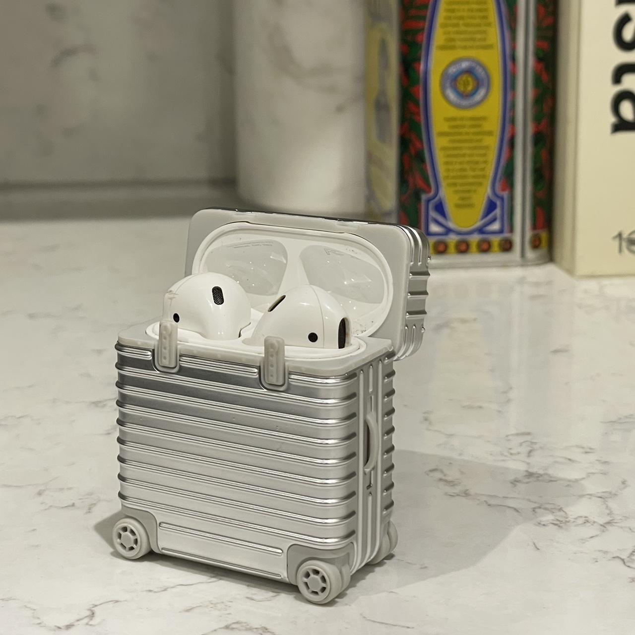Custom Rimowa Suitcase Style AirPods Case Have you... - Depop