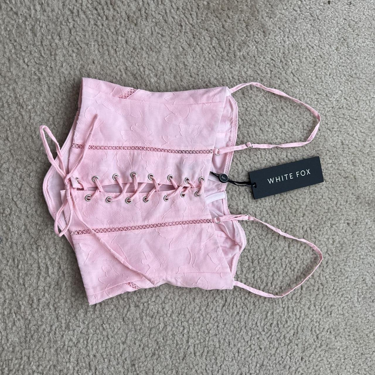 White Fox Top - Depop