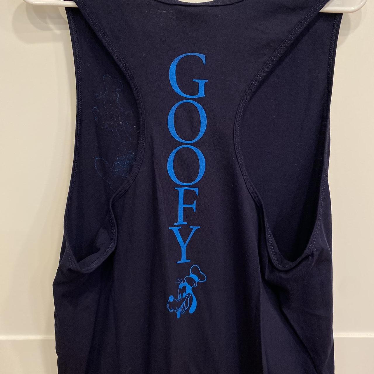 Vintage Disney Designs Goofy Tank Top in pre-owned... | Depop
