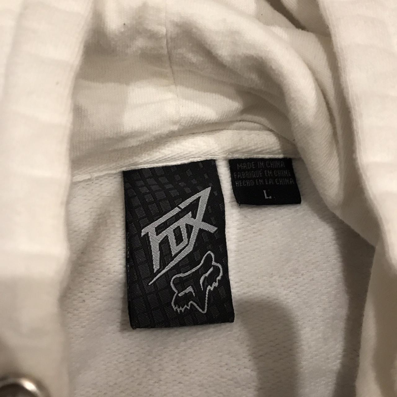 Vintage fox racing zip up hoodie size large... - Depop