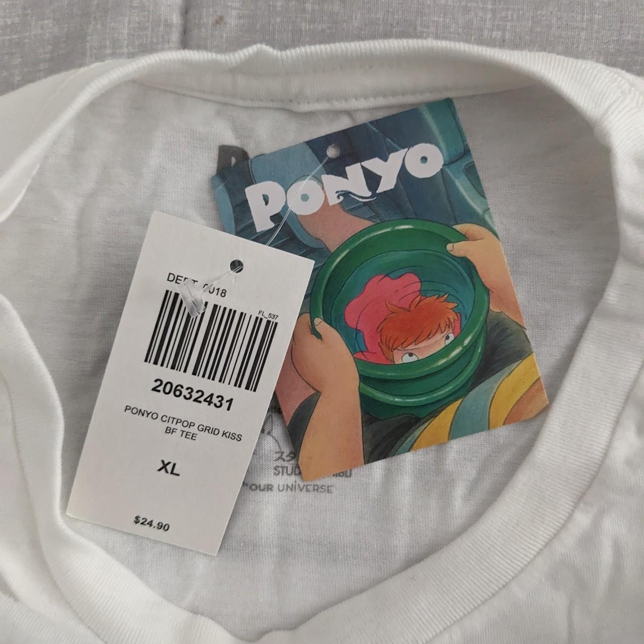 Studio Ghibli Ponyo Shirt from Hot Topic Brand new... | Depop