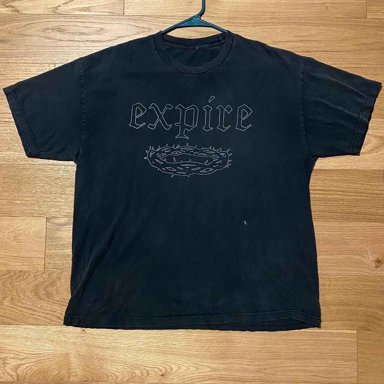 XL Expire hardcore shirt no tag from their tour with... - Depop