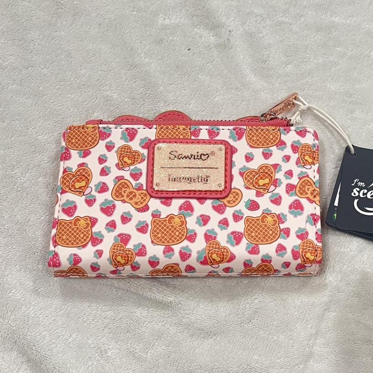 Hello Kitty Loungefly waffle wallet... | Depop