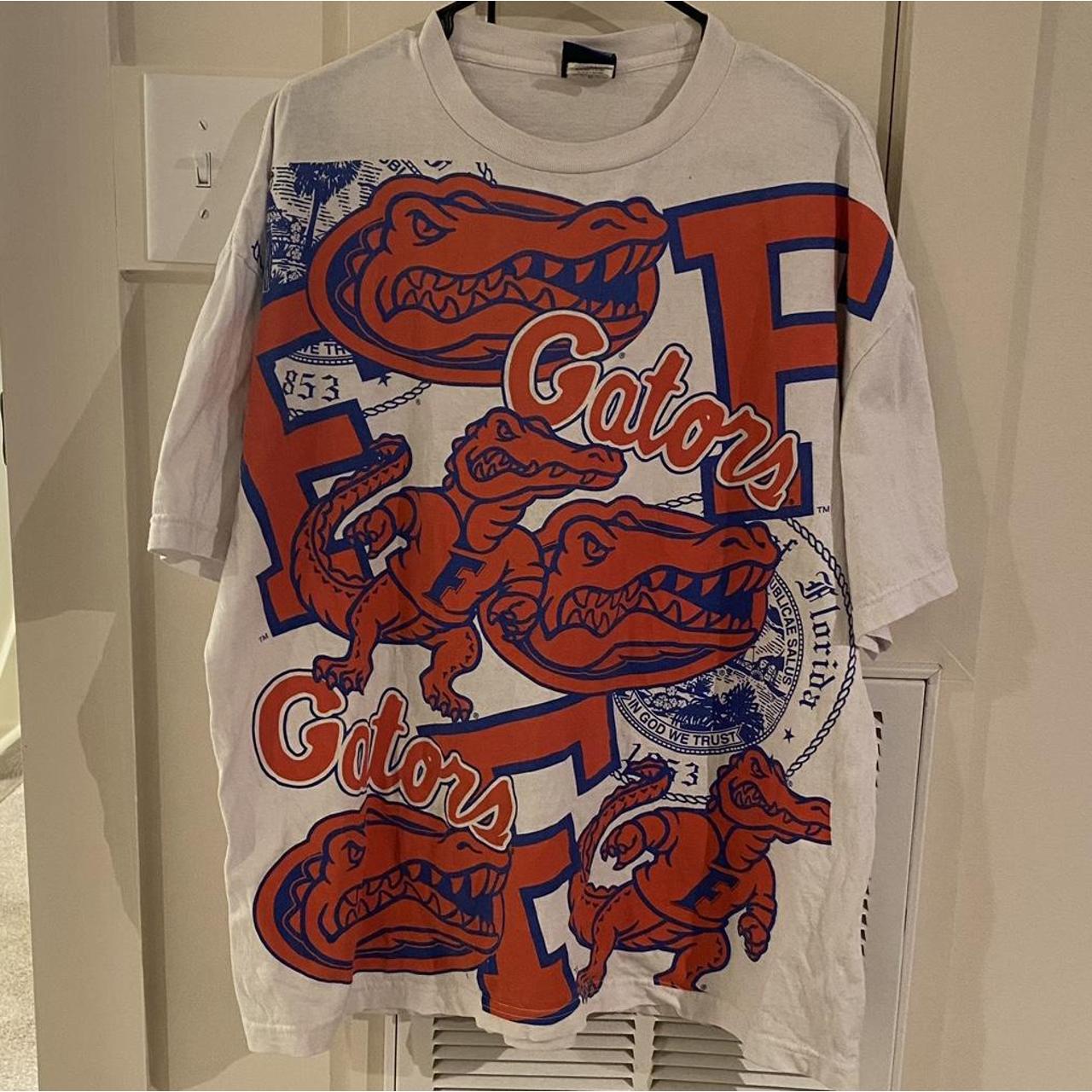 Super sick Florida Gators AOP tee shirt. Great... - Depop
