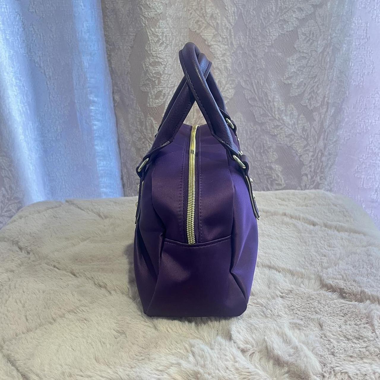 Satin Purple Victoria’s Secret handbag💜 -Vintage Y2K... - Depop