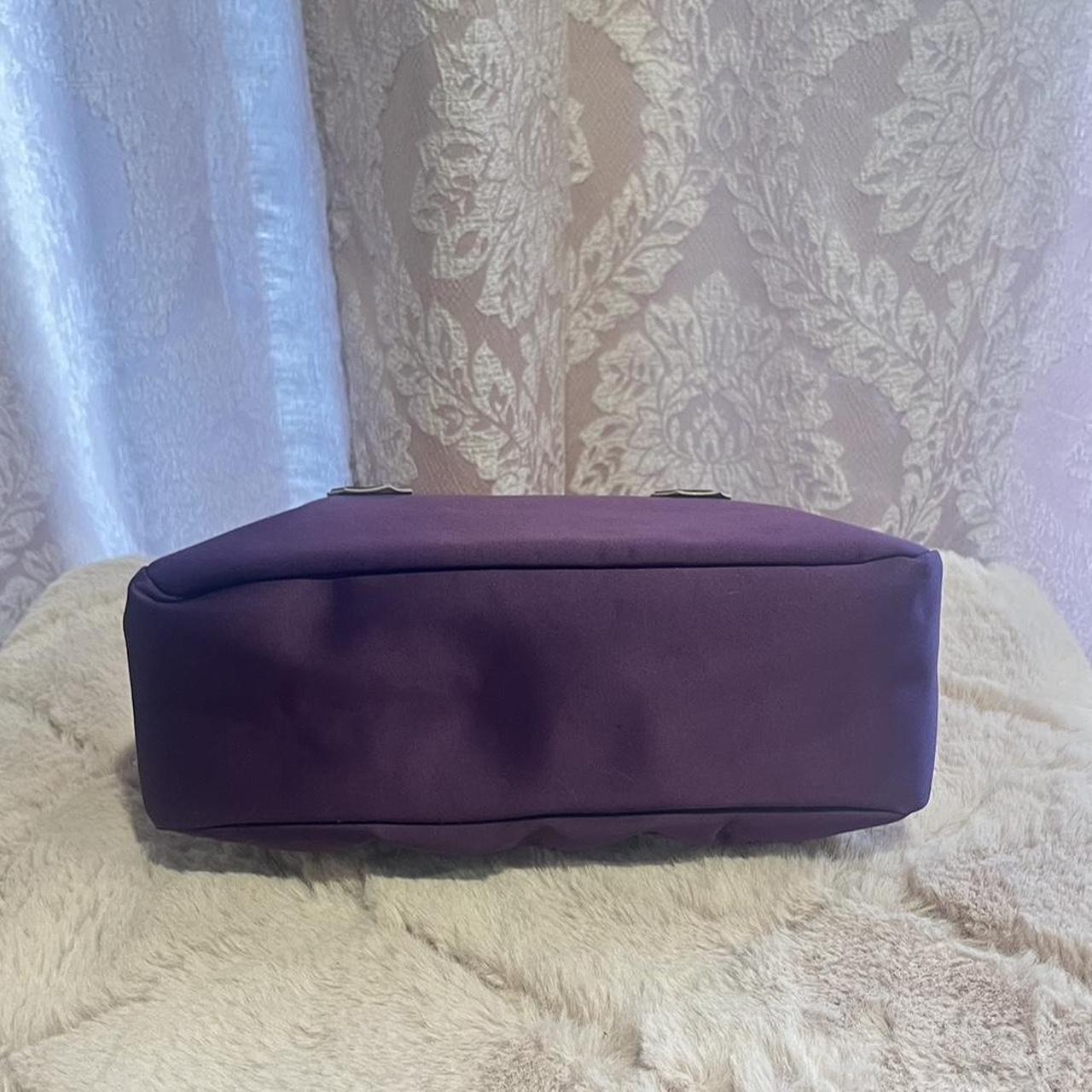 Satin Purple Victoria’s Secret handbag💜 -Vintage Y2K... - Depop