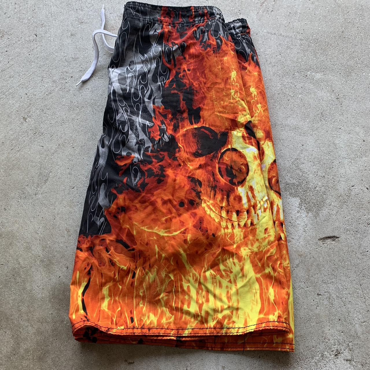 Vintage Flame Shorts 🔥 Size XL Free Shipping! - Depop