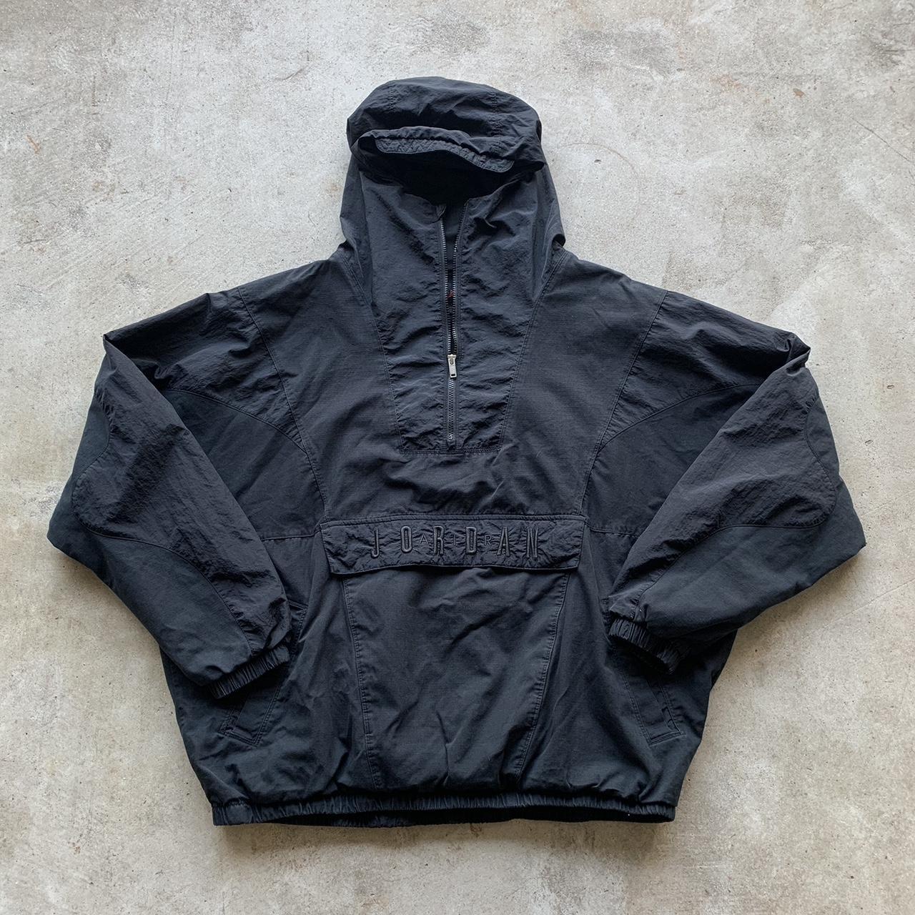 Vintage Jordan Anorak/Shell Jacket 🖤 Tagged XXL/... - Depop
