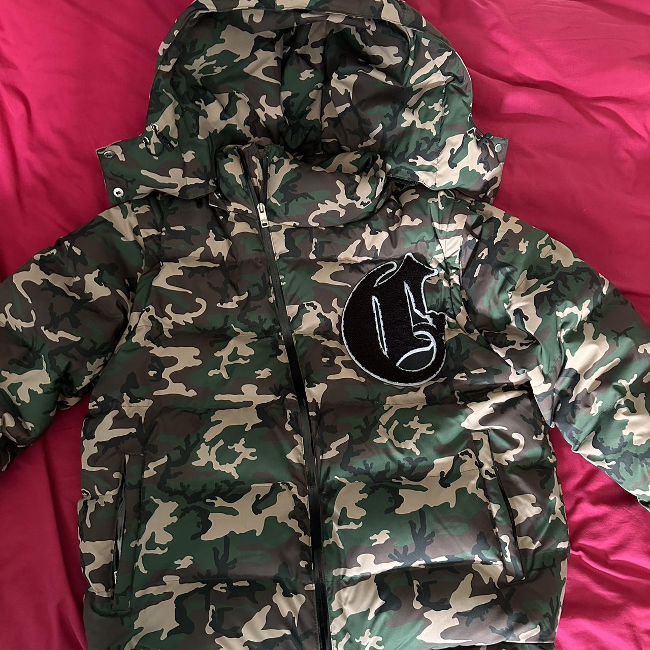 corvidae puffer jacket in camo rare corv piece... - Depop