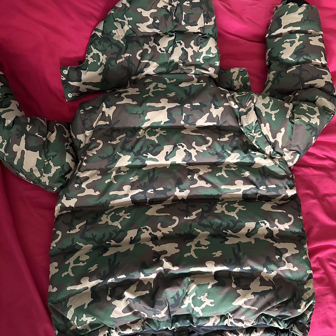 corvidae puffer jacket in camo rare corv piece... - Depop