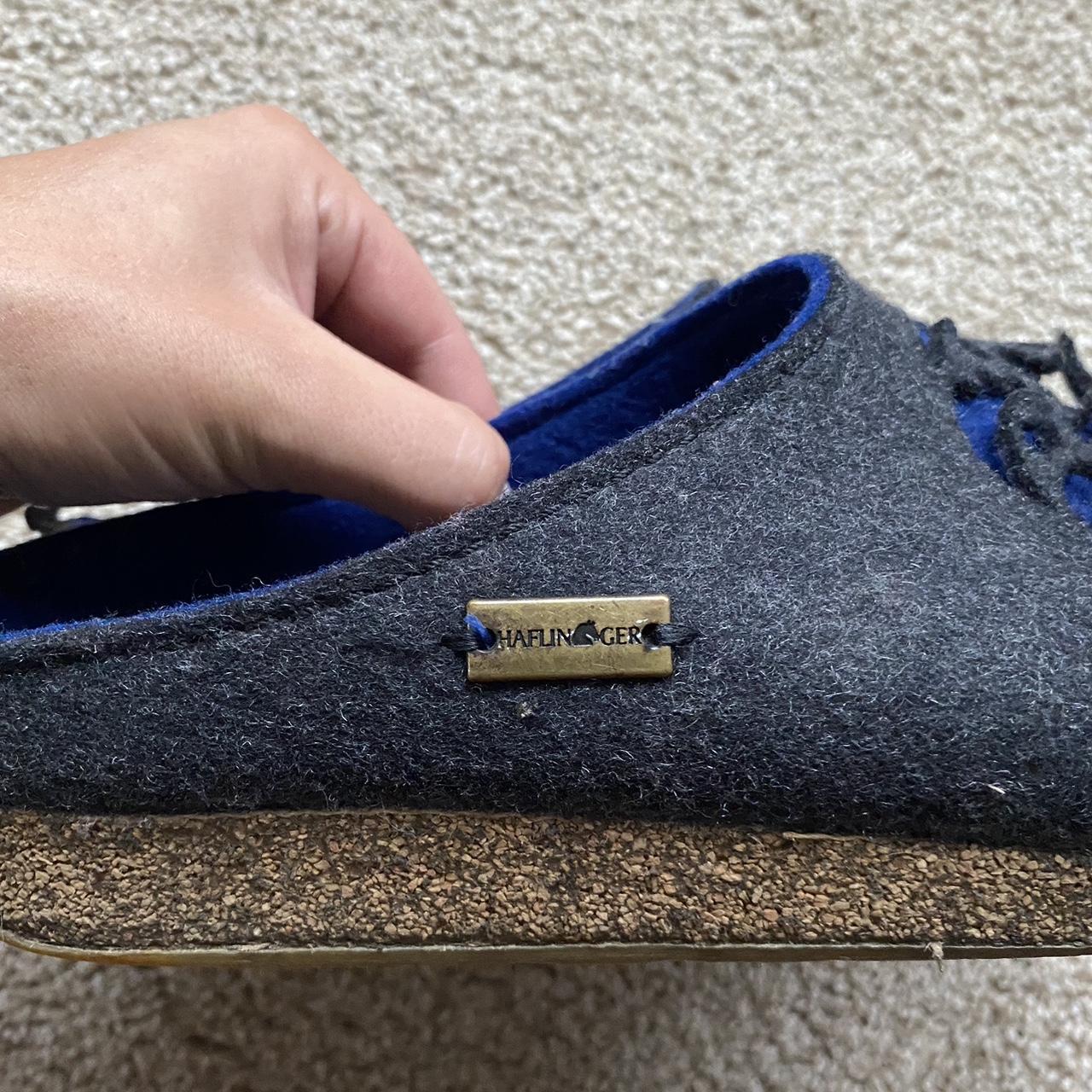 Haflinger Wool Slip on Slippers Size 39 -very comfy... - Depop