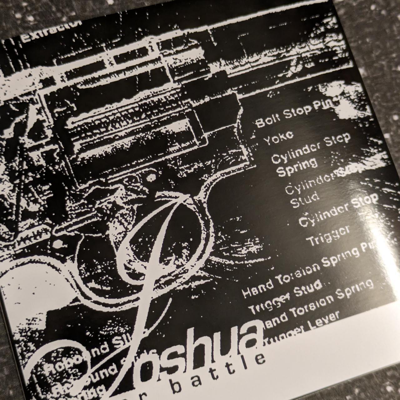 4" x 4" Joshua Fit for Battle logo waterproof... - Depop