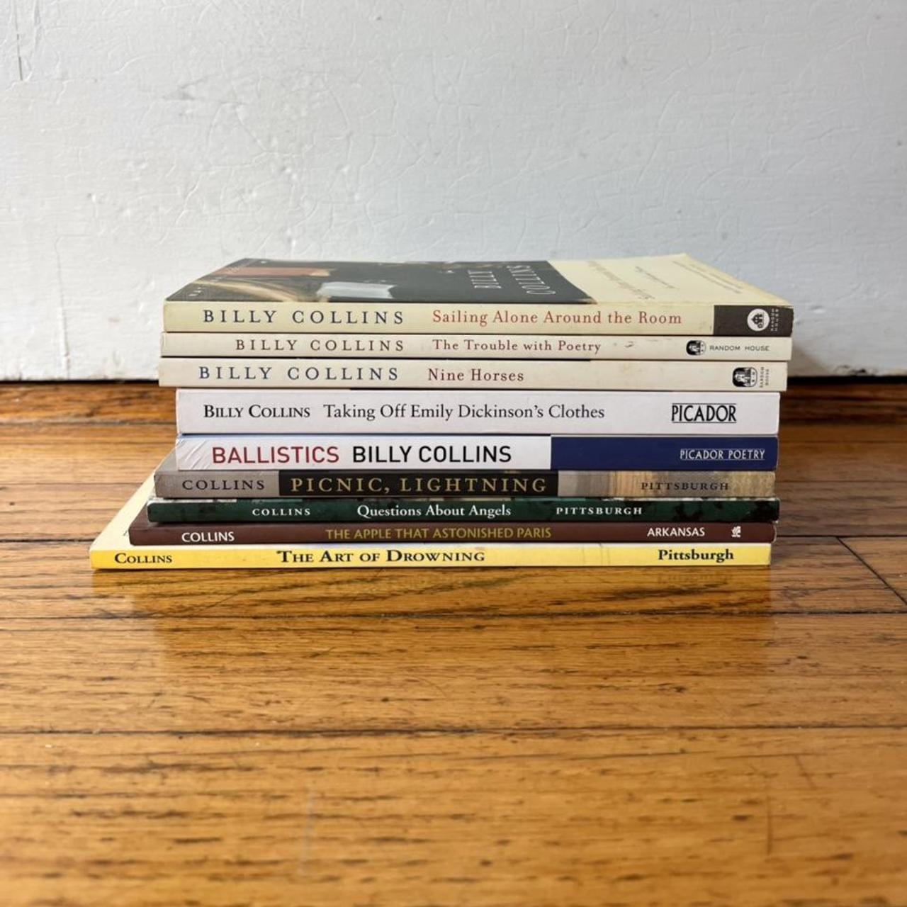 Billy Collins poetry book lot Billy Collins poetry... - Depop