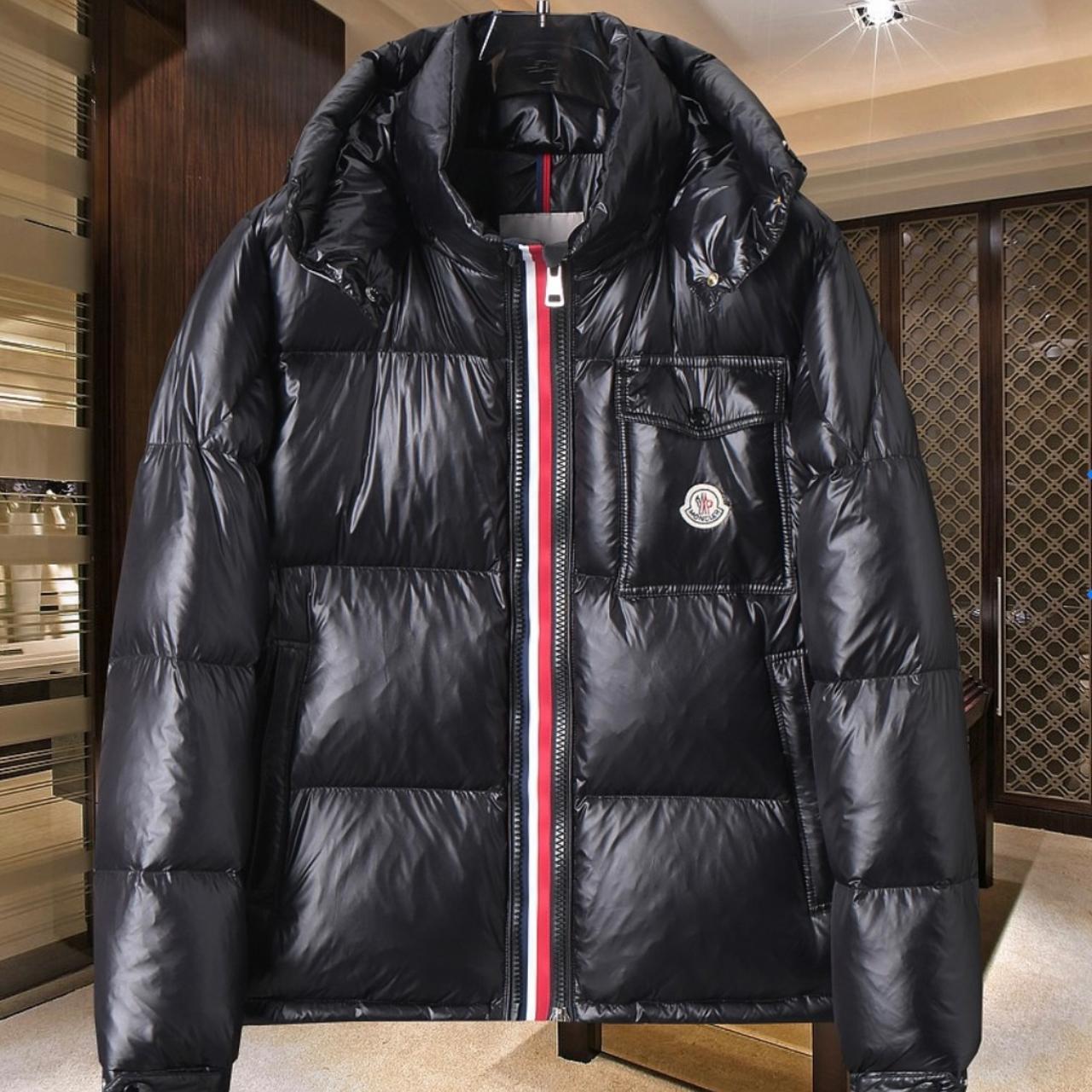 Black moncler jacket. Message me before purchasing x - Depop