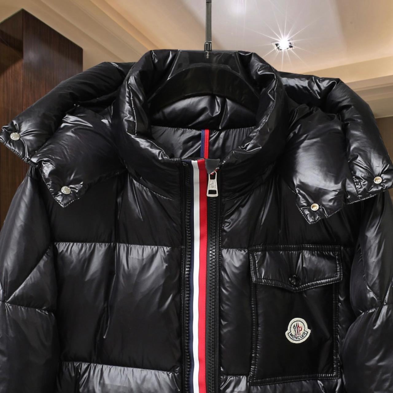 Black moncler jacket. Message me before purchasing x - Depop