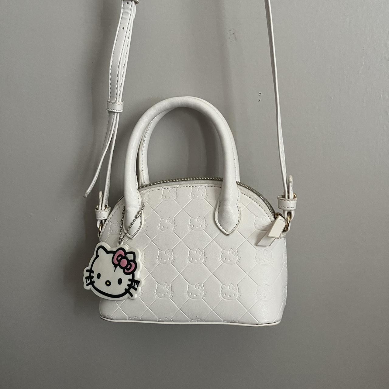 Hello kitty forever 21 white off the shoulder purse... - Depop