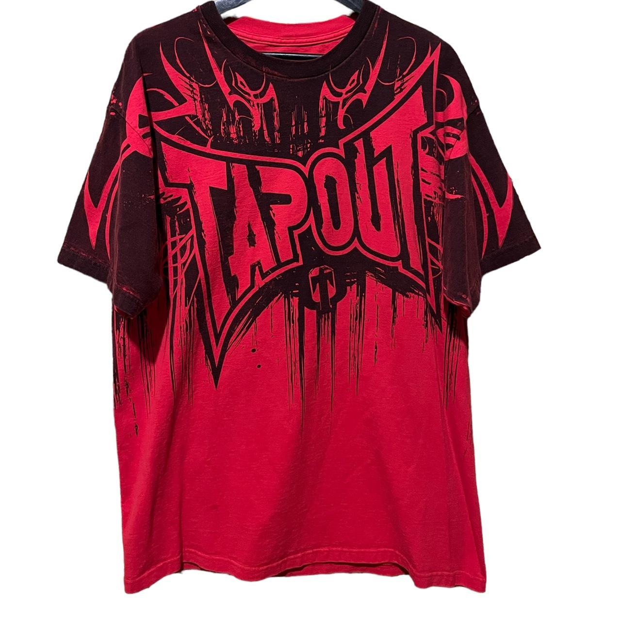 CYBER Y2K GRUNGE TAPOUT T SHIRT SIZE XLARGE HAS... - Depop