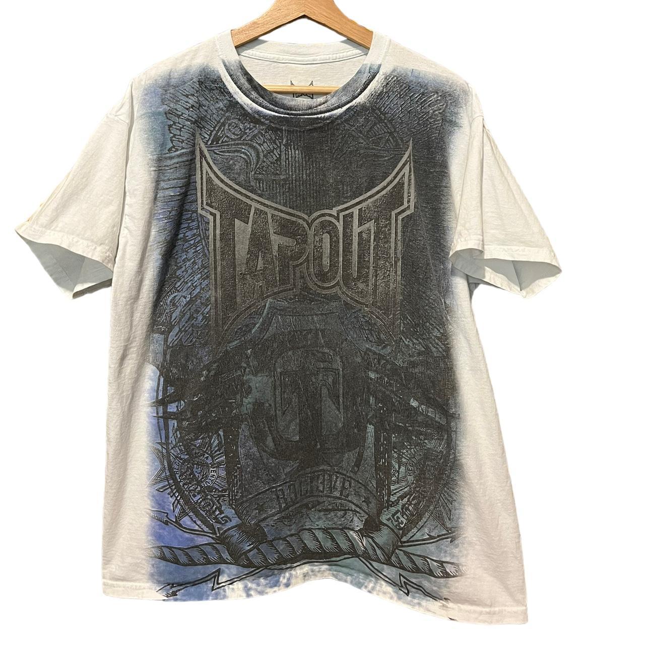 CYBER Y2K GRUNGE TAPOUT T SHIRT SIZE XLARGE... - Depop