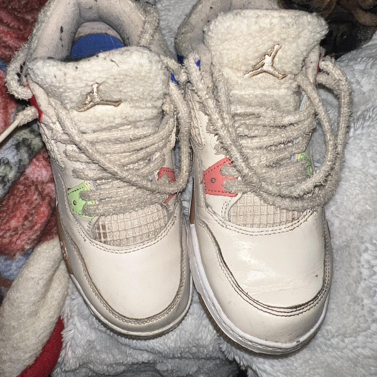 Jordan 4 we’re the wild things are very cute and... - Depop