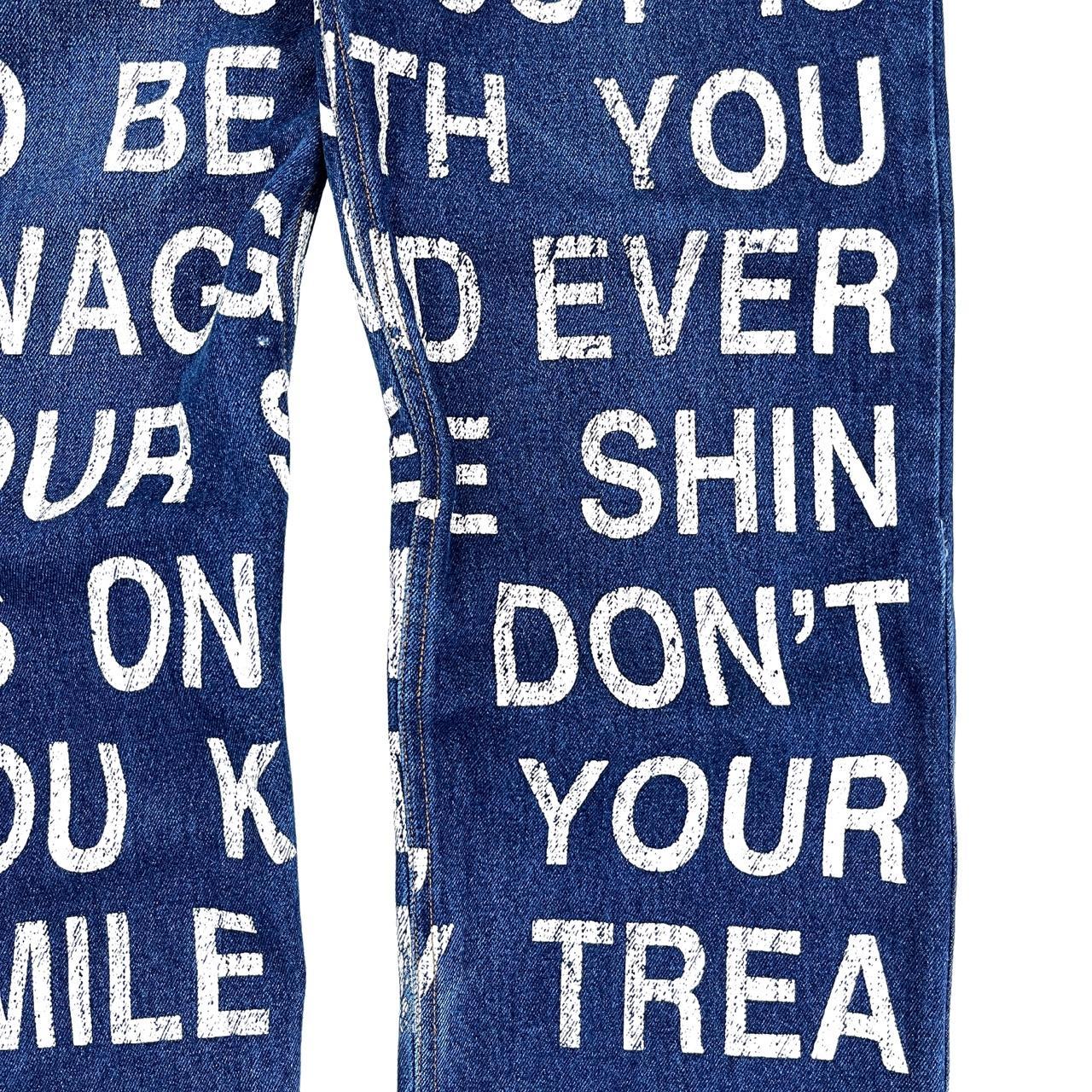 Swagger “Poem” Denim Jeans Similar to Junya... | Depop