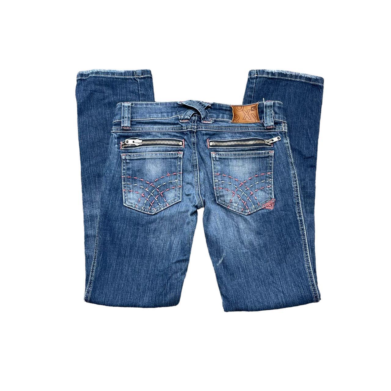90s y2k Roxy jeans Cool vintage low waisted jeans... - Depop