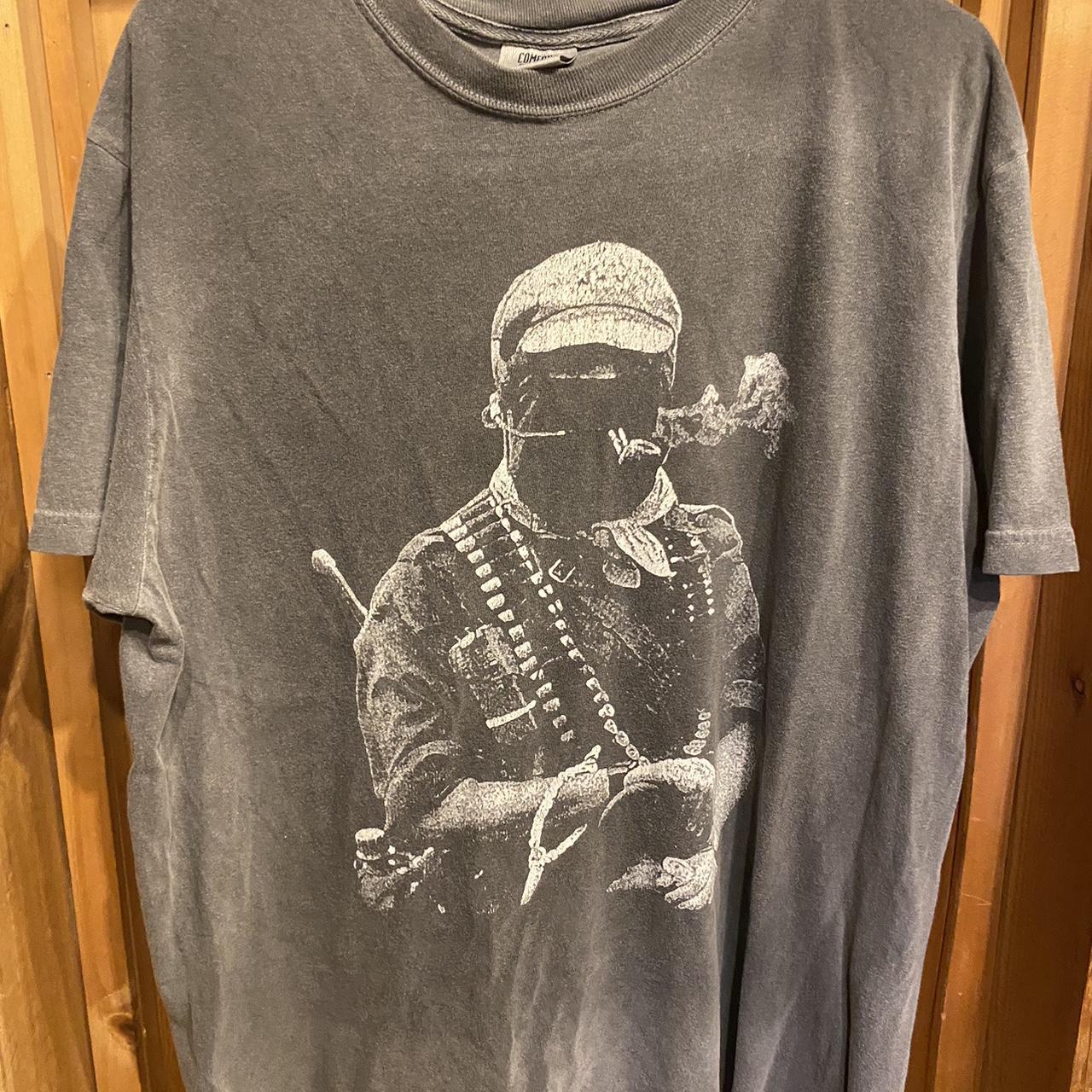 Commandante Marcos shirt grey XL. Printed on comfort... - Depop