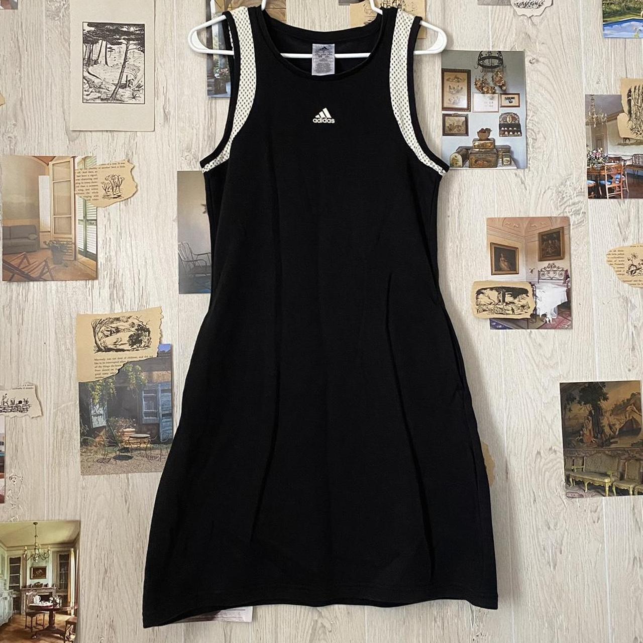 Adidas black tennis athletic dress from the Zoe... - Depop
