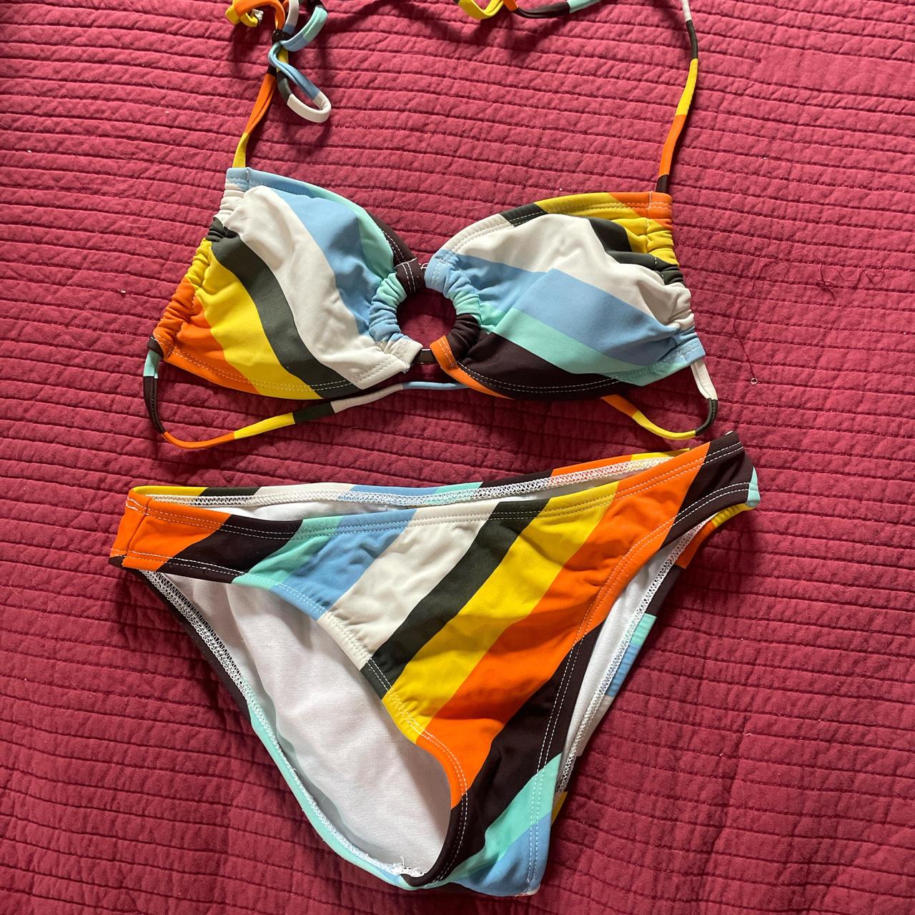 Vintage Y2K hobie swimsuit size small - Depop