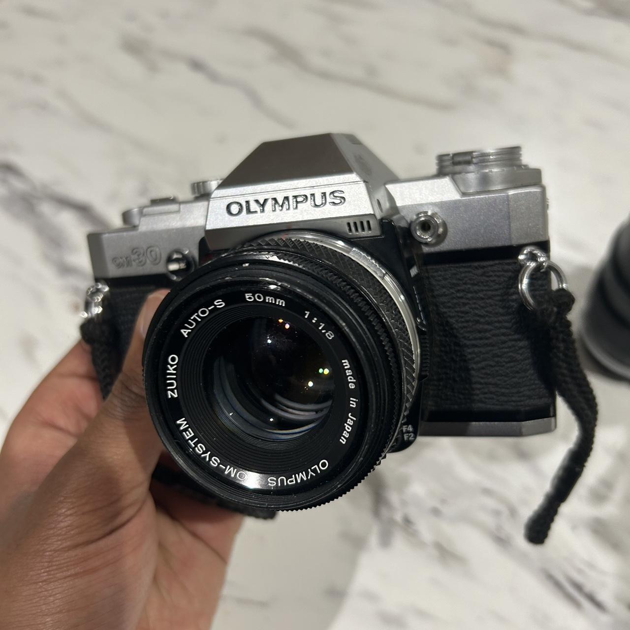 Olympus OM30 SLR film camera... - Depop