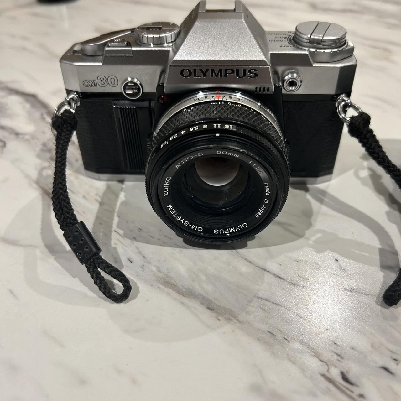 Olympus OM30 SLR film camera... - Depop