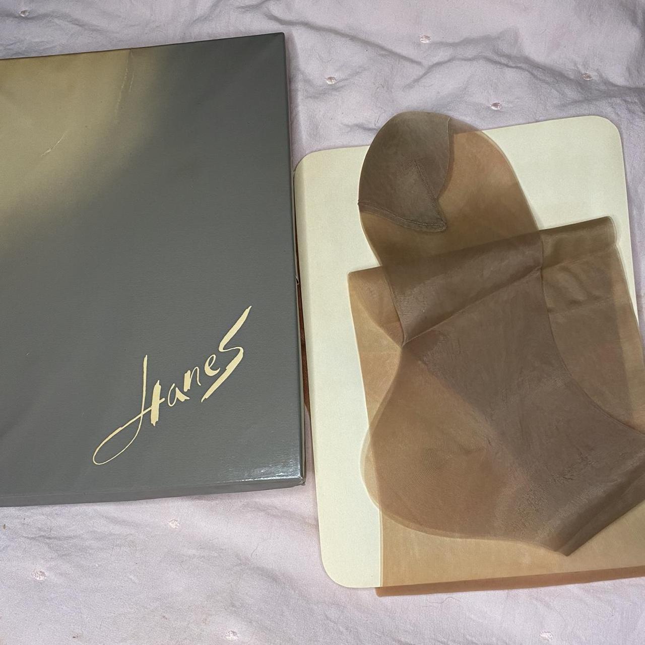 Hanes Women's Tan Hosiery-tights | Depop