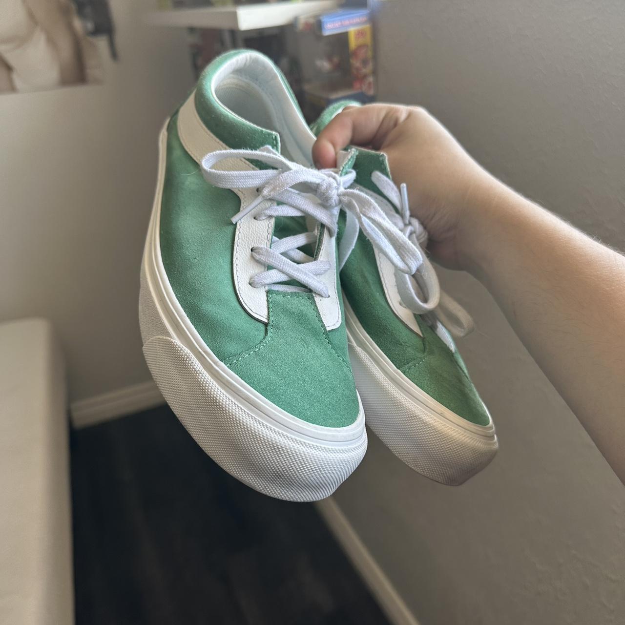 super coool light green vans, super duper comfy fr... - Depop