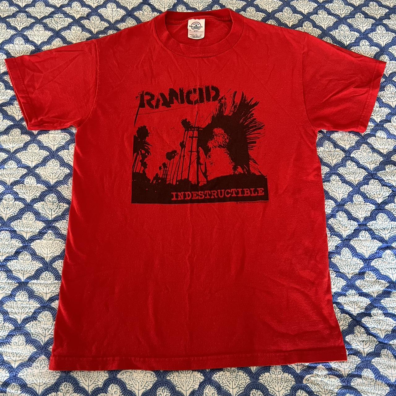 RANCID band t-shirt. The coolest vintage tee. Size... - Depop