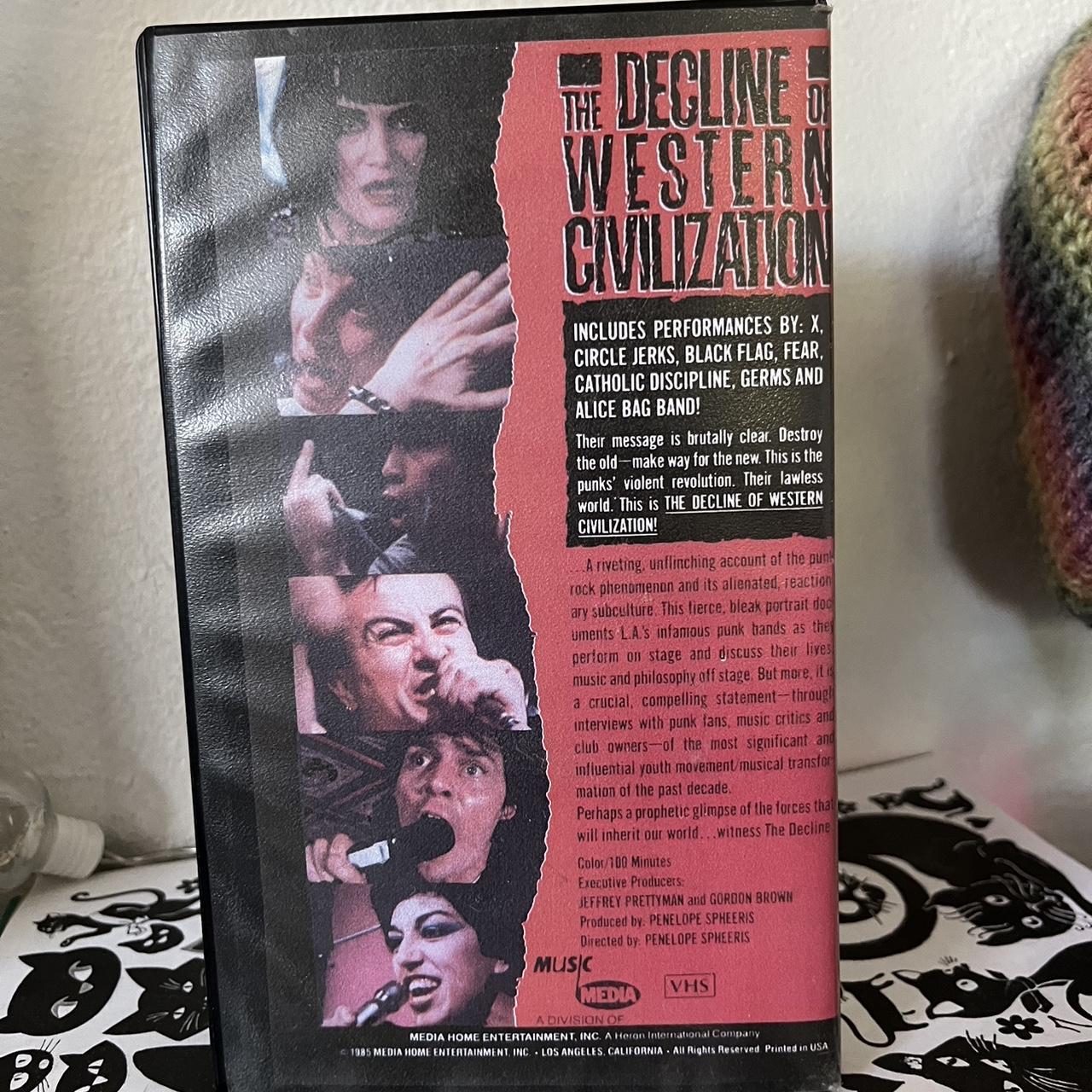 the decline of western civilization on VHS 🥀 great... - Depop
